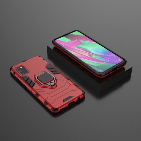 Samsung Galaxy A41 Sormus Suojakuori Punainen - Puhelimenkuoret.fi